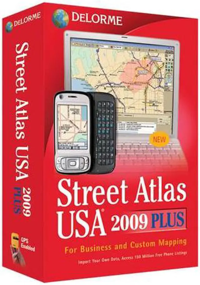 DeLorme Street Atlas USA 2009 PLUS - Newegg.com
