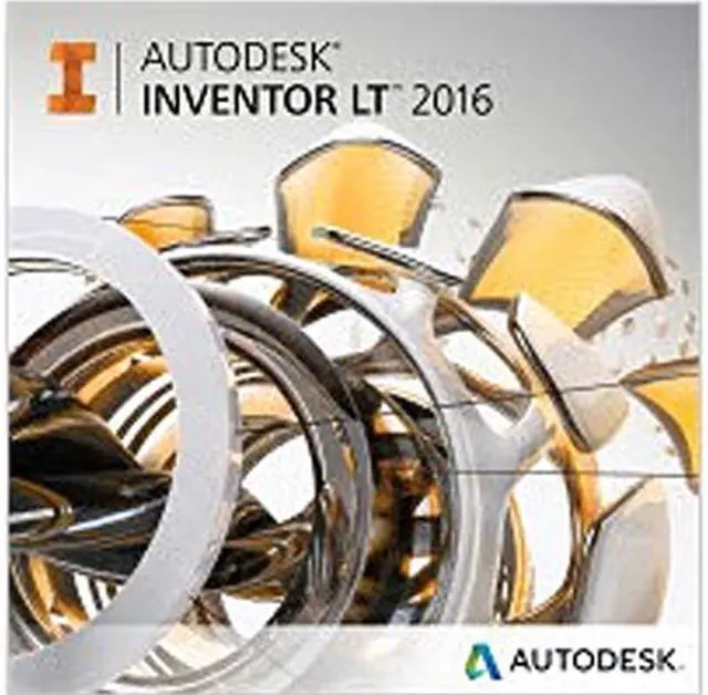 Autodesk AutoCAD Inventor LT Suite 2016 Desktop Subscription with Basic ...