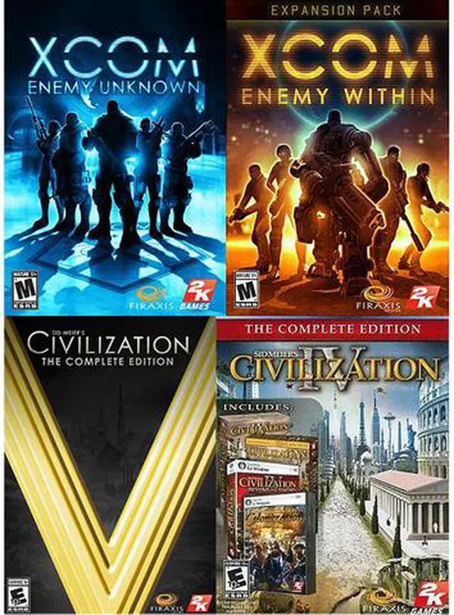Firaxis Complete Pack (XCOM EU Complete, Civ IV Complete, Civ 5 ...