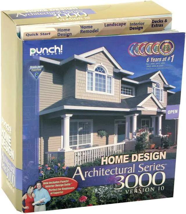 Punch! Software Home Design Architectural Series 3000 V10 - Newegg.com