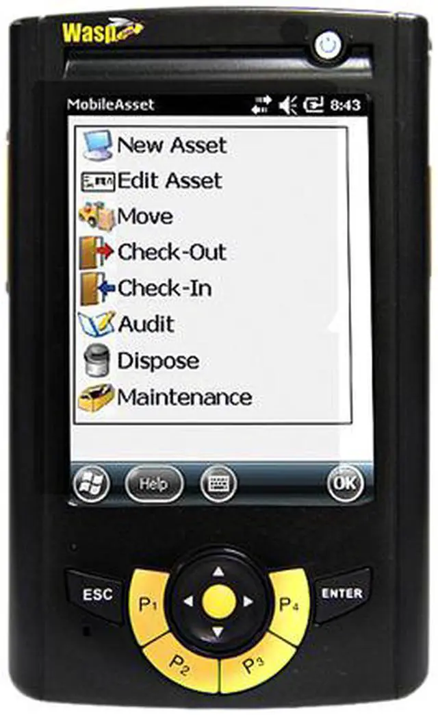 Wasp 633808390983 MobileAsset Standard with WPA1000II Mobile Computer ...