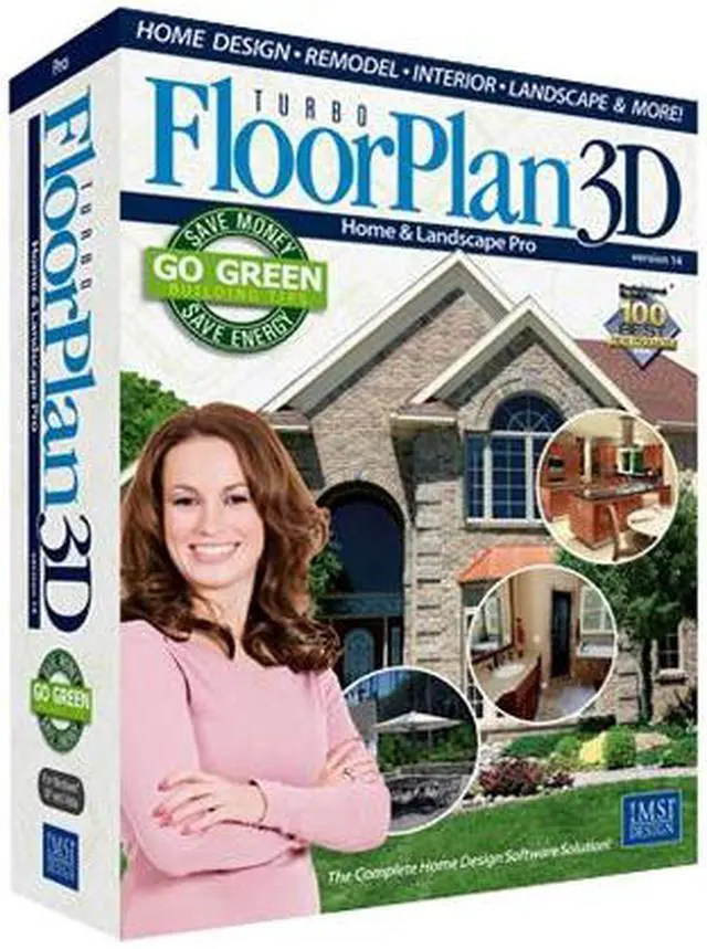 IMSI Floorplan 3d Home & Landscape Pro V14 - Newegg.com