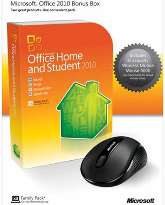 Microsoft Office Home and Student 2010 Bundle - Newegg.com
