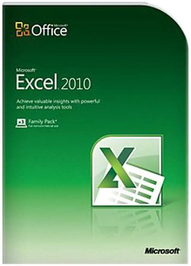 Office Excel Home and Student 2010 - 3 PC - Download - Newegg.com