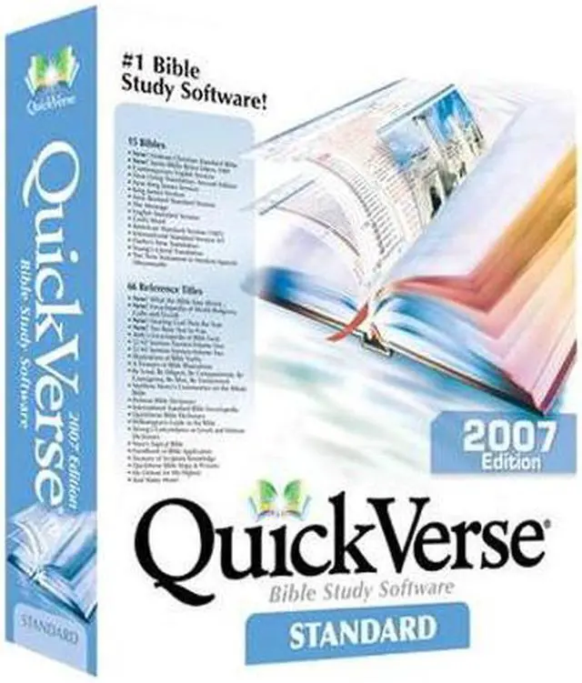 QuickVerse Bible Study 2007 Standard - Newegg.com