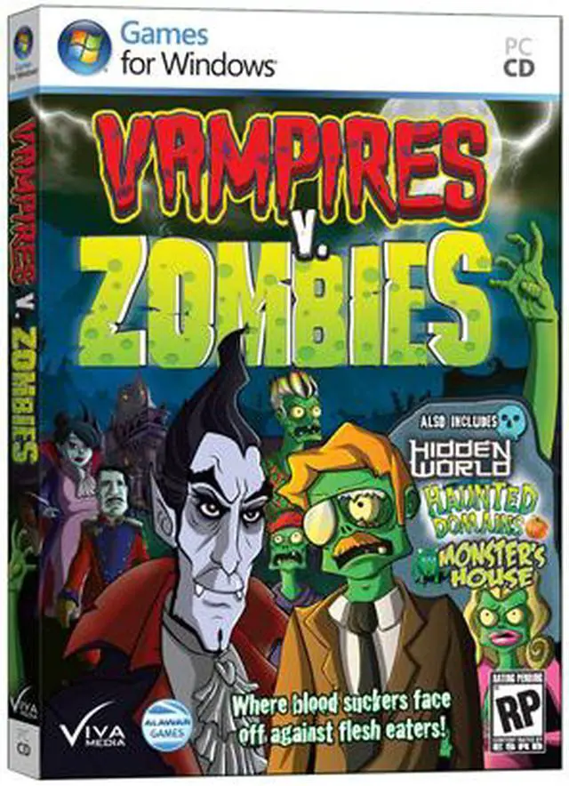 Vampires v. Zombies Jewel Case PC Game - Newegg.com