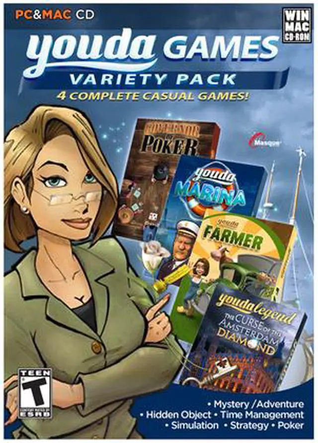 Youda Games Variety Pack PC Game - Newegg.com