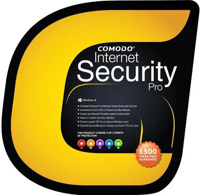 Comodo Internet Security Pro 8 - 3 PC 1 Year - Download - Newegg.com