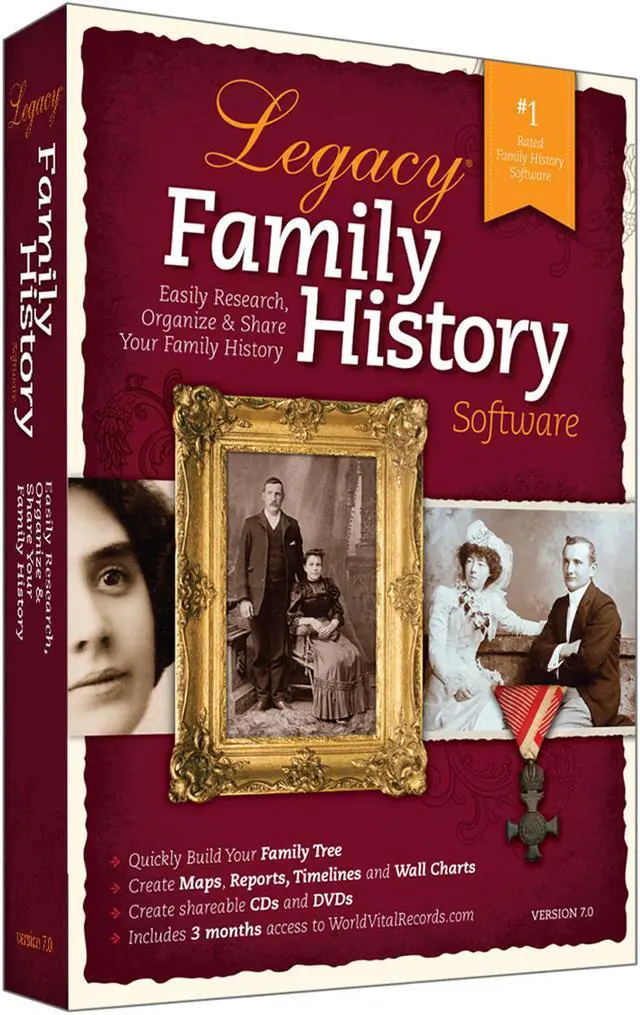 Millennia Legacy Family History Software - Newegg.com