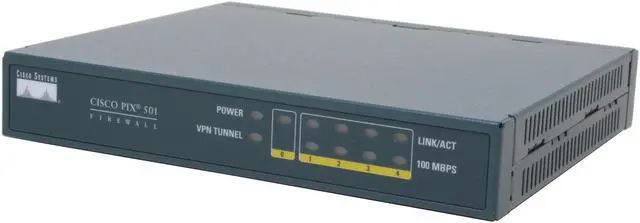 CISCO PIX-501-50-BUN-K9 Wired PIX 501 50-user bundle - Newegg.com