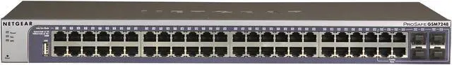 Open Box: NETGEAR ProSafe GSM7248SK-200NAS GSM7248-200 Enterprise ...
