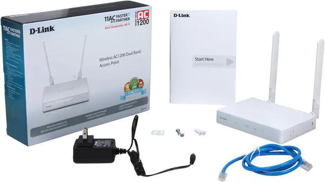 D-Link DAP-1665 Wireless AC1200 Dual Band Gigabit Access Point - Newegg.com