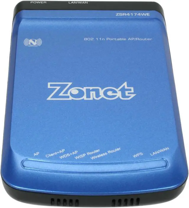 Zonet ZSR4174WE Wireless Portable AP/Router - Newegg.com