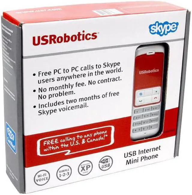 U.S. Robotics USR9602 USB Internet Mini Phone - Newegg.com