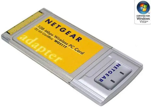 NETGEAR WG511T 802.11g Wireless PC Card - Newegg.com