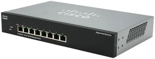 Cisco SF300-08 (SRW208-K9-NA) 8-port 10/100 Managed Switch - Newegg.com