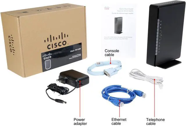 Cisco RV134W VDSL2 Wireless-AC VPN Router - Newegg.com