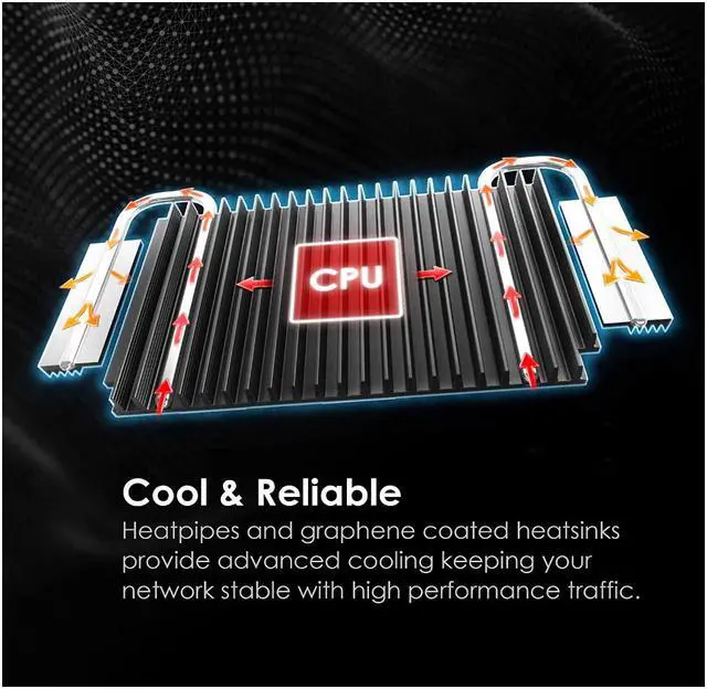 Open Box: MSI RadiX AX6600 WiFi 6 Tri Band Gaming Router - Newegg.com