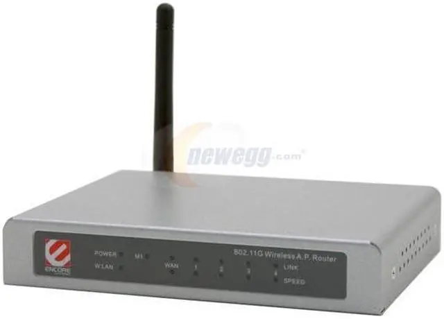 Open Box: ENCORE ENHWI-ARG-RLAM Wireless 802.11G Router - Newegg.ca