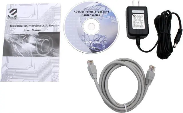 Open Box: ENCORE ENHWI-ARG-RLAM Wireless 802.11G Router - Newegg.ca