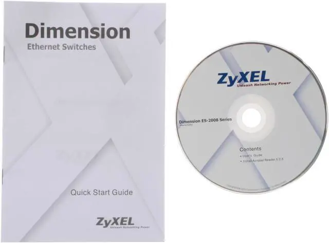 ZyXEL ES-2008 GTP Layer 2 Managed Switch w/RJ 45 Gigabit Connector ...