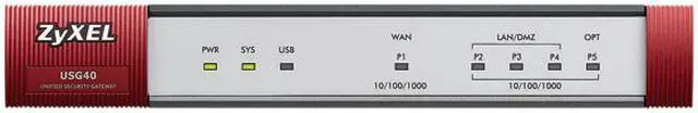ZyXEL USG40-NB Security Firewall (Hardware only) - Newegg.com