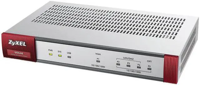 ZyXEL USG40-NB Security Firewall (Hardware only) - Newegg.com