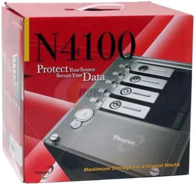 Thecus N4100B Terabyte-level Network Storage - Newegg.com