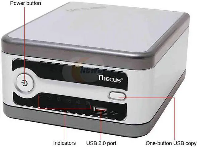 Thecus N2100S Network Storage SILVER - Newegg.com