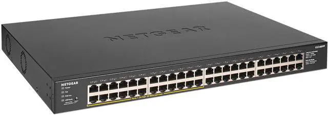 NETGEAR 300 Series GS348-100AJS 48-Port Gigabit Ethernet Switch ...