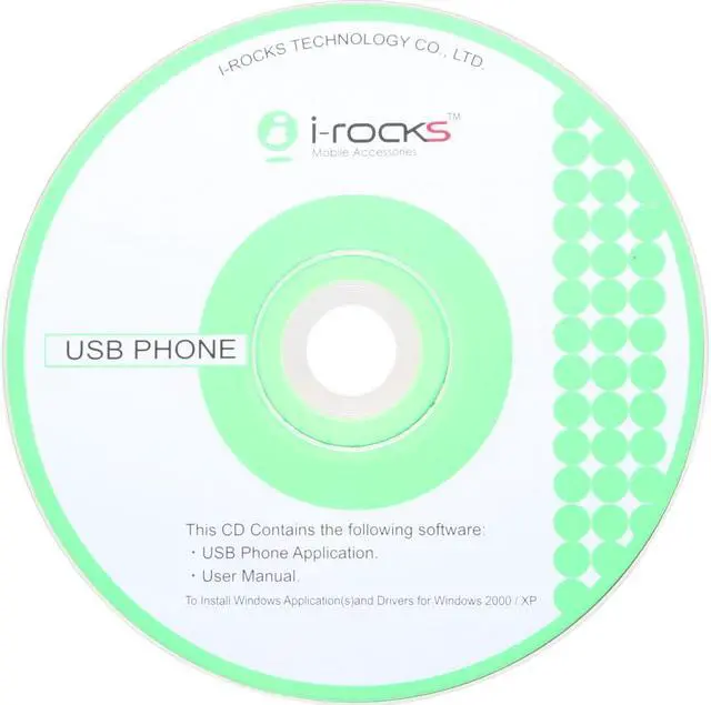 i-rocks IR-2500-BK Black USB PHONE - Newegg.com