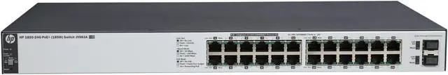 HPE OfficeConnect 1820 24G PoE+ (185W) Switch (J9983A) - Newegg.ca
