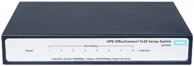 HPE OfficeConnect 1420 8G Switch (JH329A) - Newegg.com