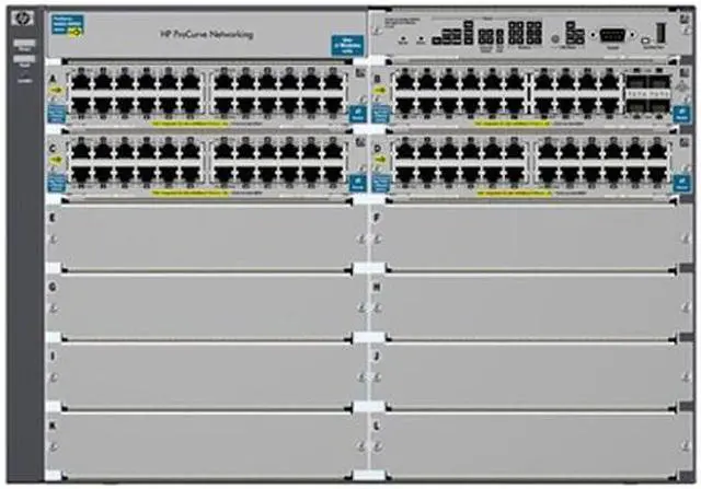 HP J9448A#ABA Procurve 5412zl-96G-PoE+ Modular Switch - Retail - Newegg.com