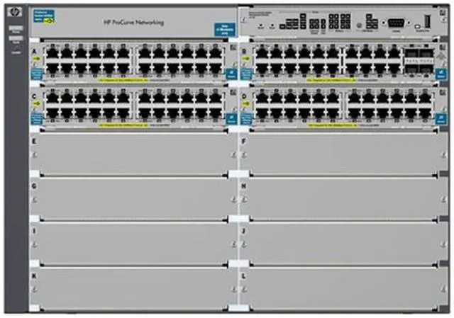 HP J9448A#ABA Procurve 5412zl-96G-PoE+ Modular Switch - Retail - Newegg.com