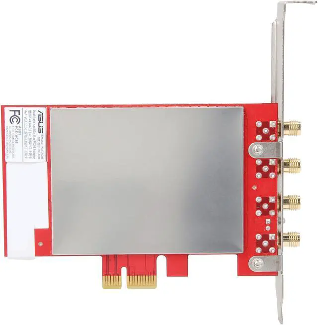 Open Box: ASUS PCE-AC88 AC3100 Dual Band PCIe Wi-Fi Adapter with High ...