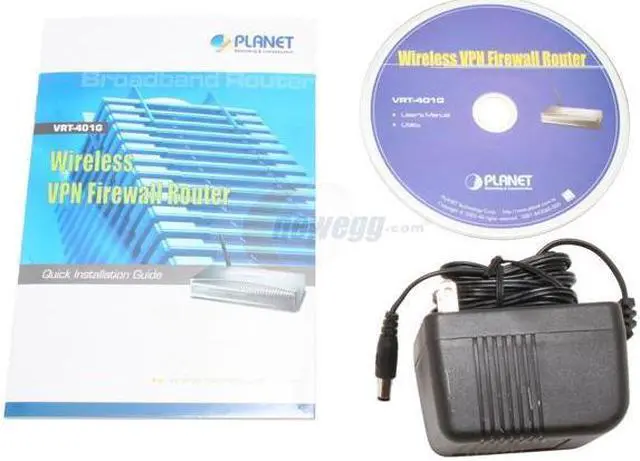 PLANET VRT-401G 54Mbps Wireless VPN Firewall Router - Newegg.com