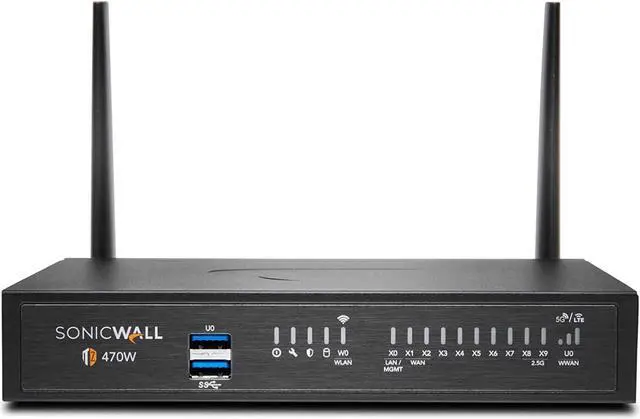 SonicWall TZ470 Wireless AC TotalSecure 1YR Essential Edition (02-SSC ...