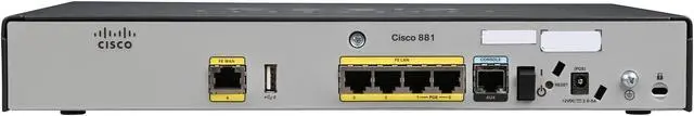CISCO C881 Wired Ethernet Security Router C881-K9 - Newegg.com