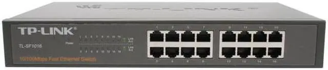 TP-Link TL-SF1016 16-Port Rackmount Switch - Newegg.com