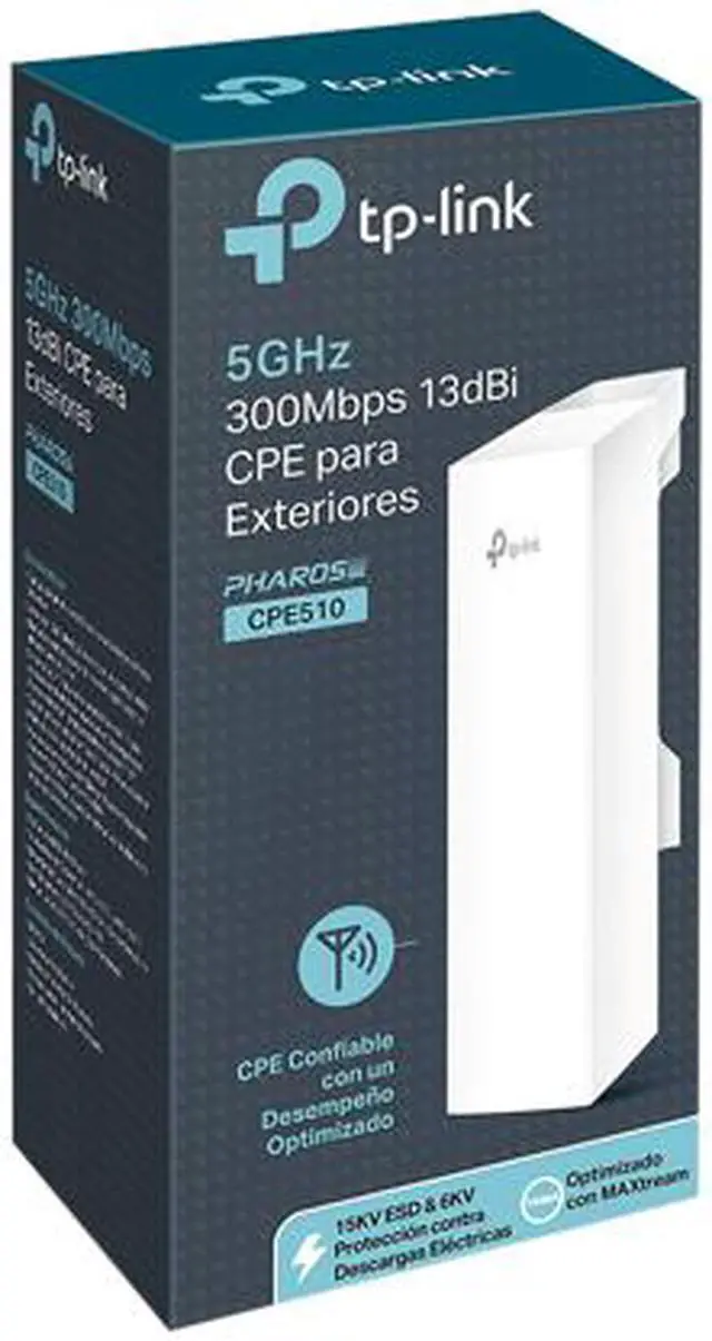 Open Box: TP-Link CPE510 5GHz 300Mbps 13dBi Outdoor CPE - Newegg.com