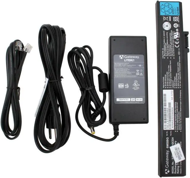 Gateway Laptop Intel Core 2 Duo T7400 2GB Memory 100GB HDD ATI Mobility ...