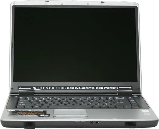 Gateway MX6121 NoteBook Intel Celeron M 370(1.50GHz) 15.4" Wide XGA ...