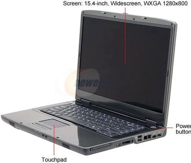 Refurbished: Gateway 15.4" Intel Core Duo T2050 2GB Memory DDR2 533 ...
