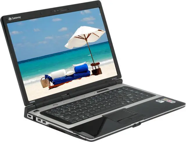 Open Box: Gateway Laptop AMD Turion 64 X2 TL-58 2GB Memory 250GB HDD ...