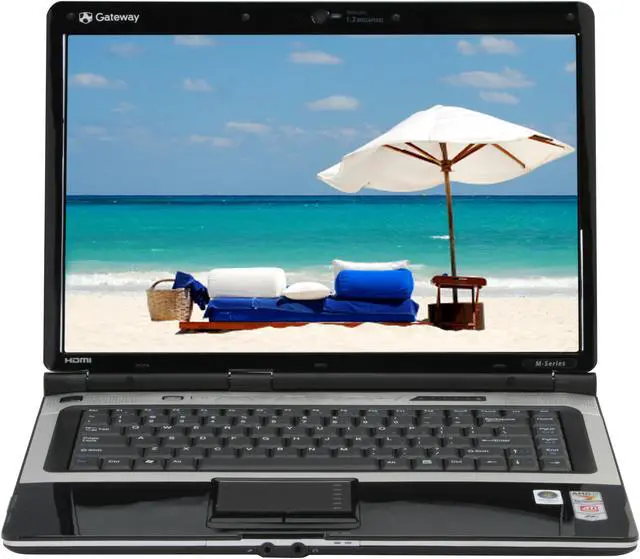 Open Box: Gateway Laptop AMD Turion 64 X2 TL-58 2GB Memory 250GB HDD ...