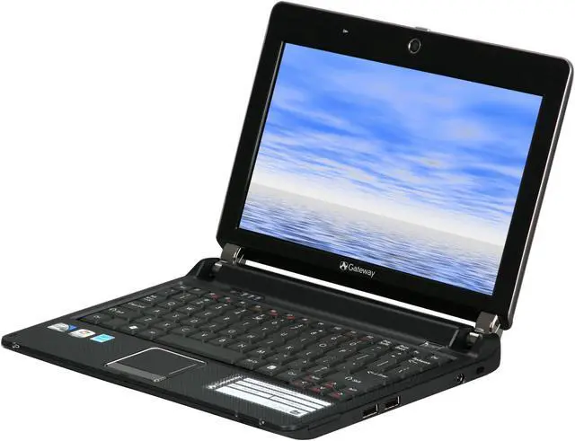 Open Box: Gateway LT Series LT2044u NightSky Black 10.1" WSVGA Netbook ...