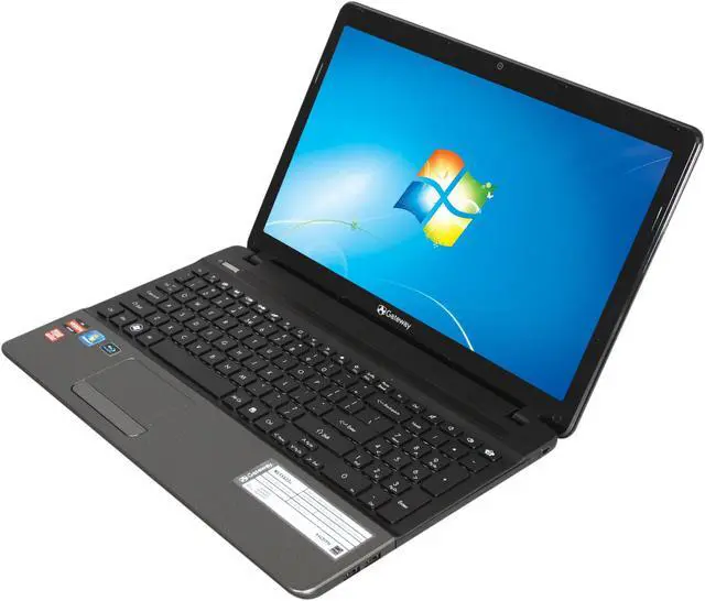 Gateway Laptop AMD A8-3520M 6GB Memory 500GB HDD AMD Radeon HD 6620G 15 ...