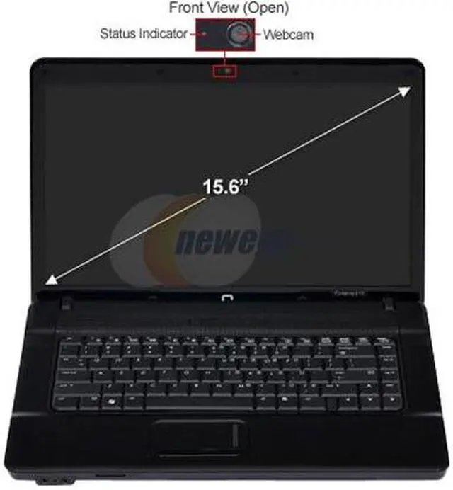 COMPAQ Laptop Intel Celeron T1500 2GB Memory 250GB HDD Intel GMA X3100 ...