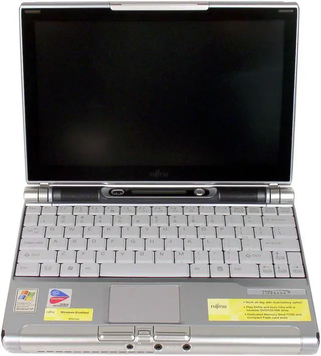 Fujitsu Laptop LifeBook 1.00GHz 512MB Memory 60GB HDD Intel Extreme ...